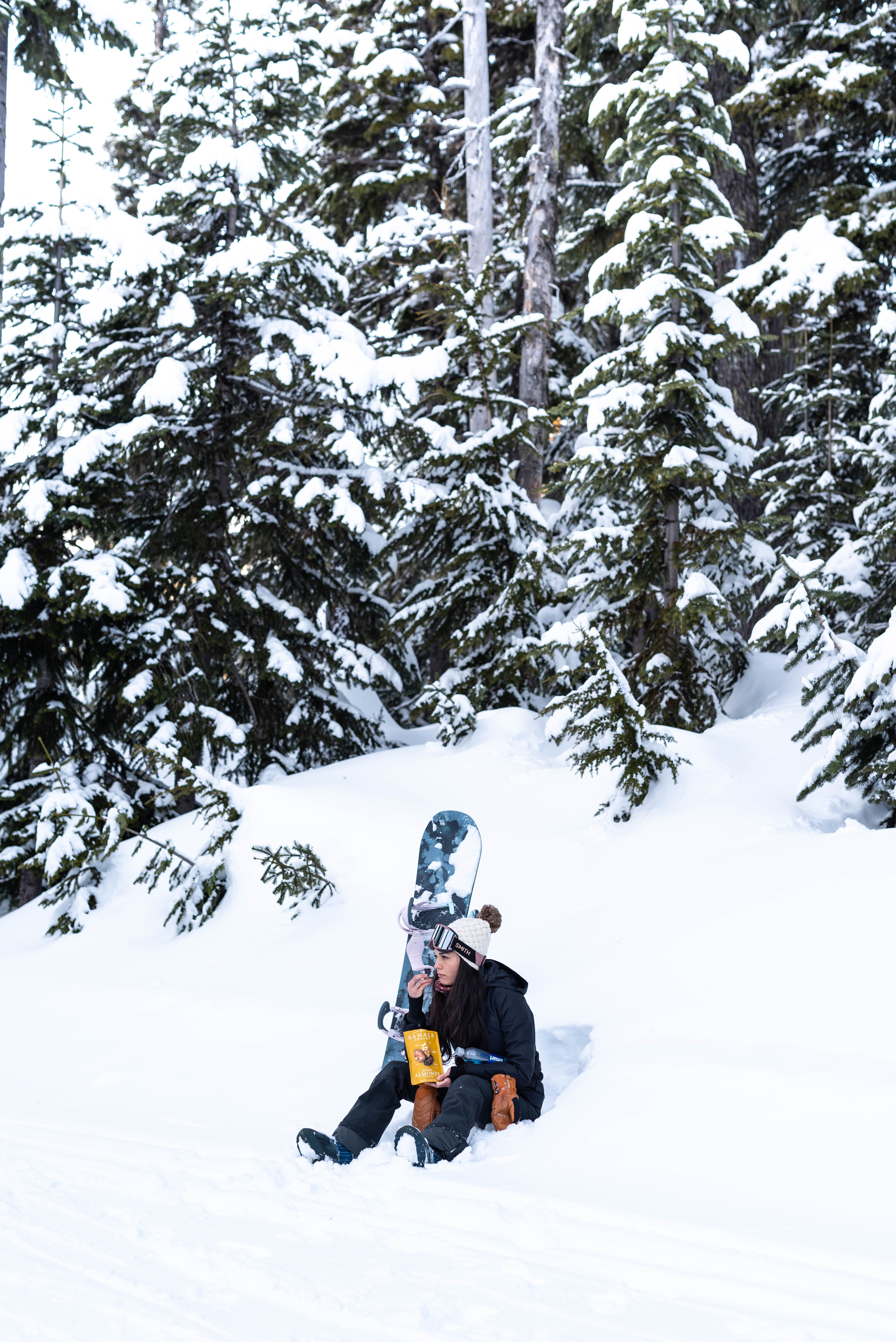 Snowboarding in Whistler